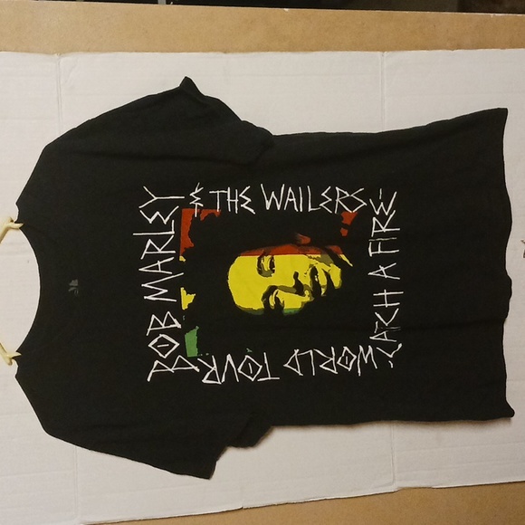Zion Rootswear | Shirts | Bob Marley And The Wailers Catch A Fire World ...